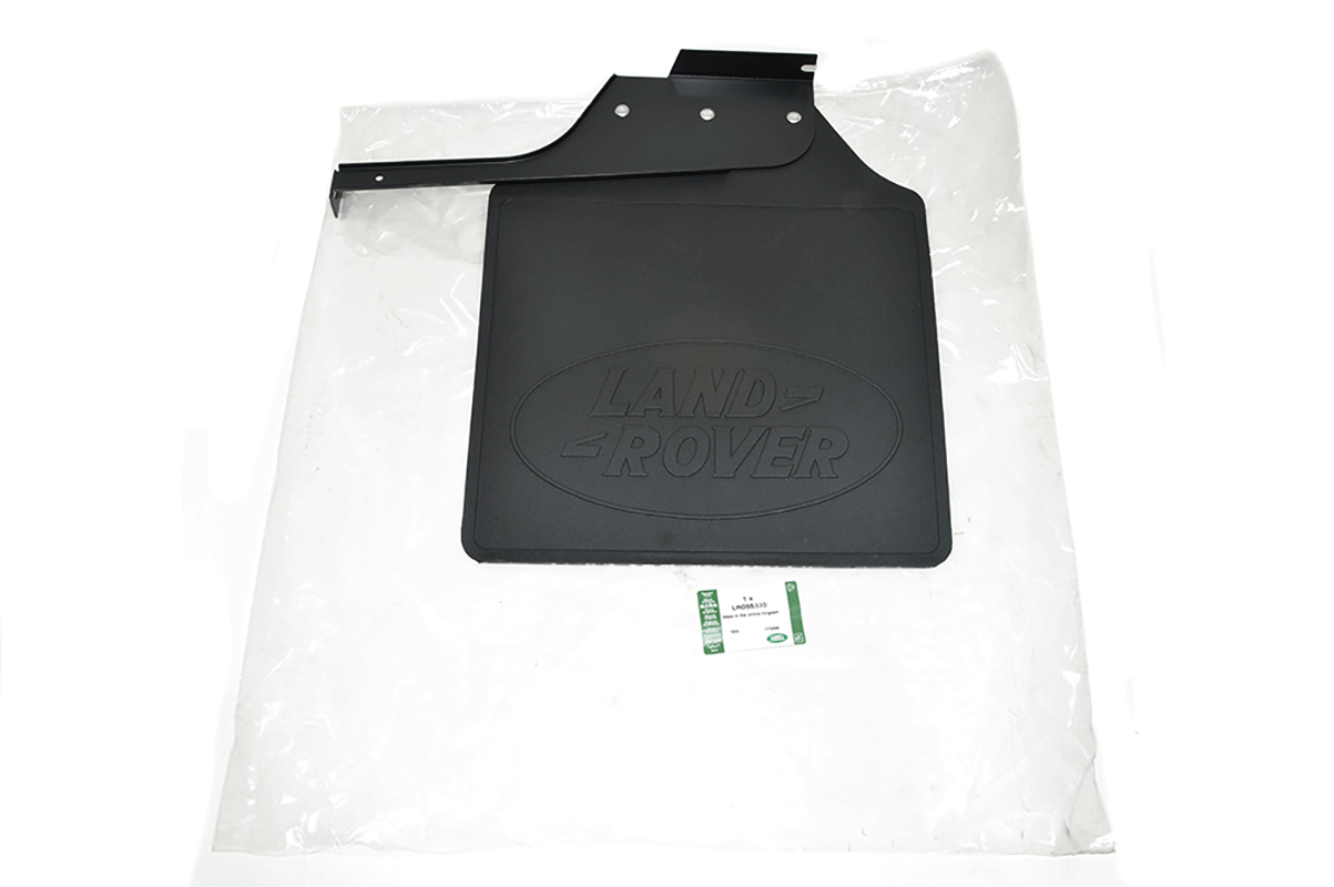 Schmutzfänger hinten rechts Defender 110 mit Halter (original Land Rov ...